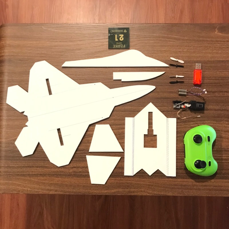 Máy Bay Chiến Đấu Điều Khiển Từ Xa F22- Raptor. Phiên bản mới. Bộ lắp ...