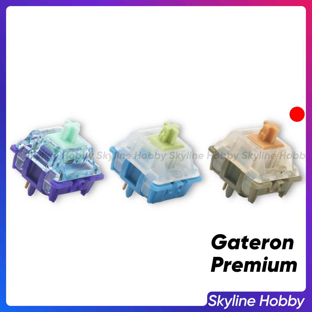 Switch bàn phím cơ cao cấp Gateron - GoPolar Azure Dragon V3, CM Switch ...