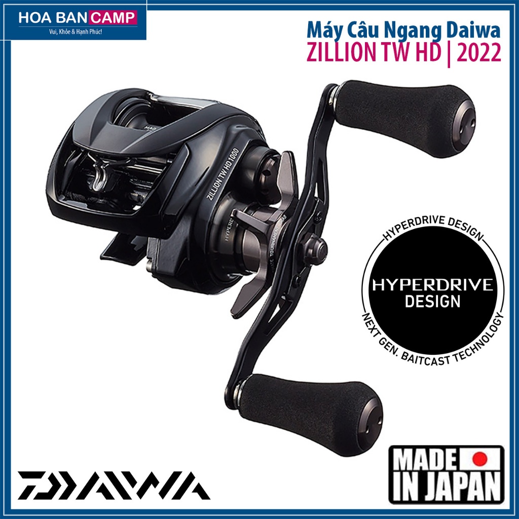 Máy Câu Ngang Daiwa Zillion TW HD | 2022 - Made in Japan | Shopee Việt Nam