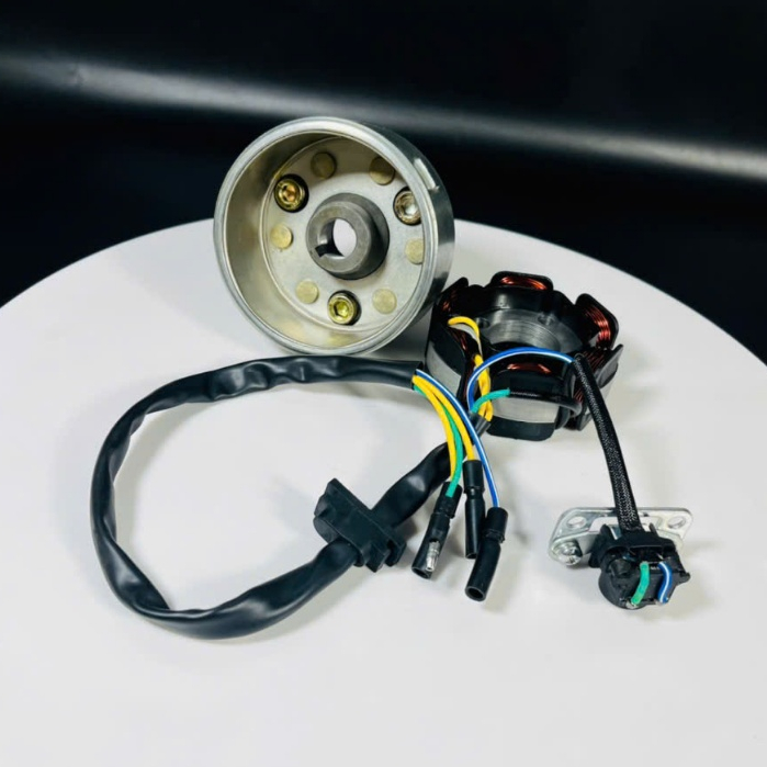 Bộ vô lăng lửa đấu TA racing cho xe Wave, Dream, Cub, 67 có đề chính ...