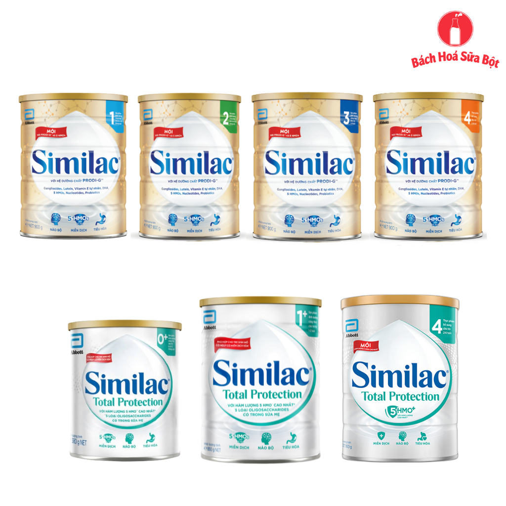 Sữa bột Similac IQ HMOs/ Similac Total Protection số 0+/1+/2 (lon 850g ...