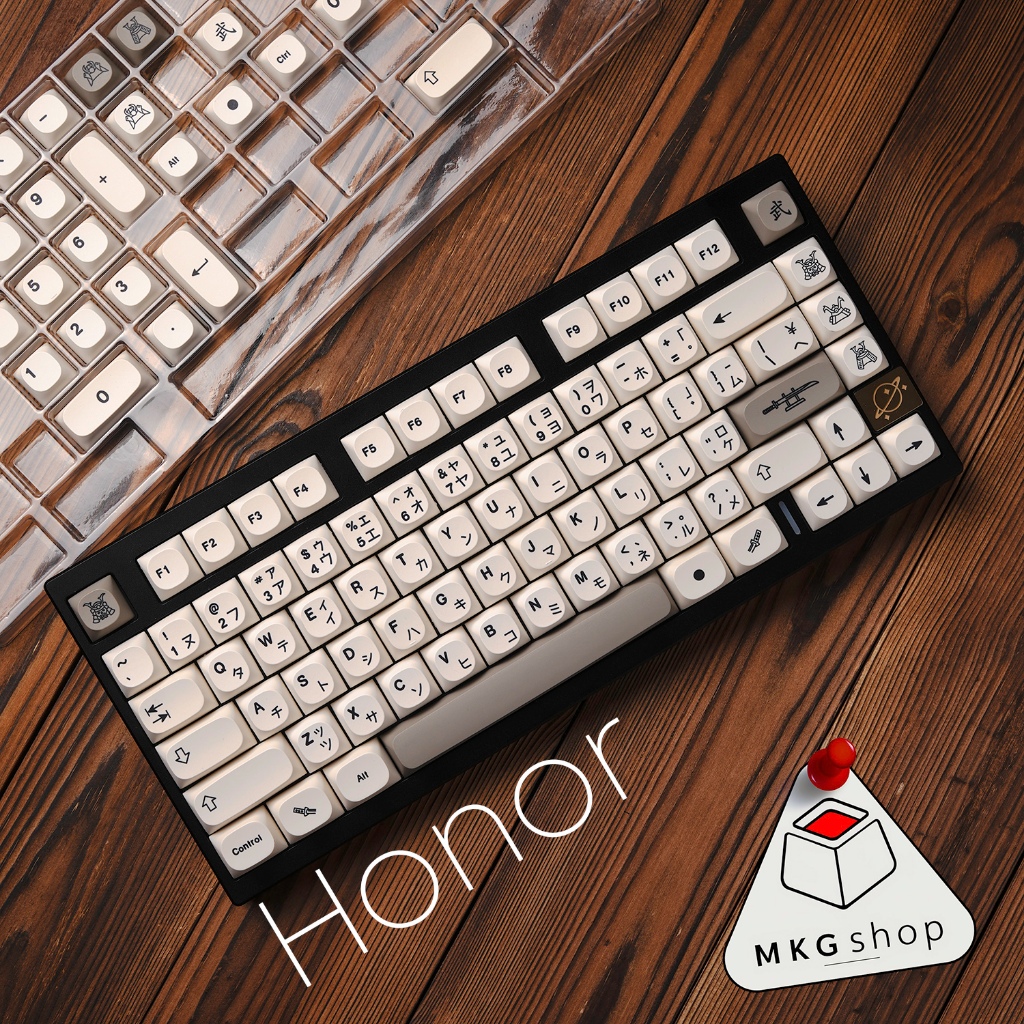Keycap MA Honor PBT dyesub - MA profile - song ngữ tiếng nhật trắng chữ ...