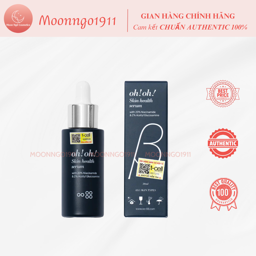Serum Oh Oh Niacinamide 20% dưỡng sáng da | Shopee Việt Nam
