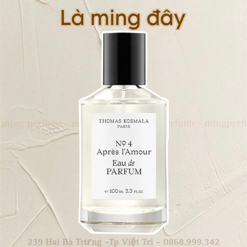 10ml Thomas no 4 |nước hoa unisex | Shopee Việt Nam