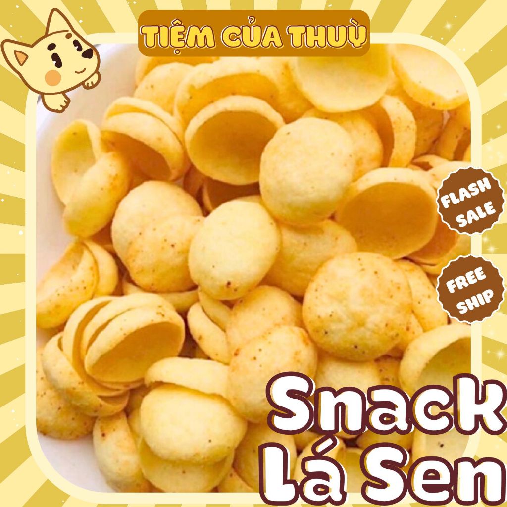 500G Snack (Lá Sen) Khoai Tây Lắc Phô Mai, Bim Bim Phô-Mát, Đồ ăn vặt ...