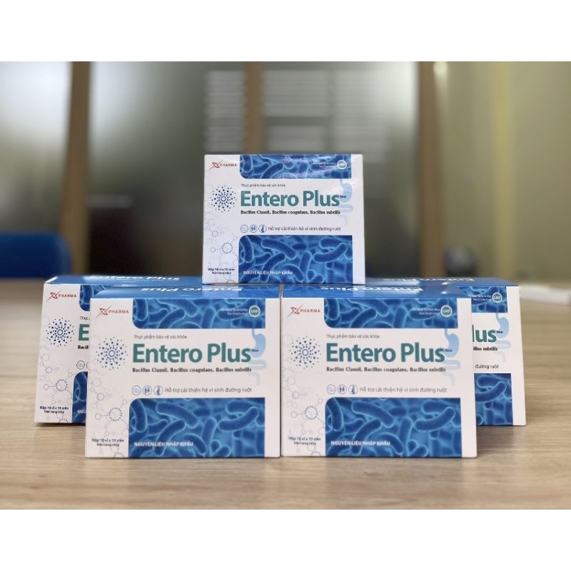 Men vi sinh Entero plus, (hộp 100 viên) | Shopee Việt Nam