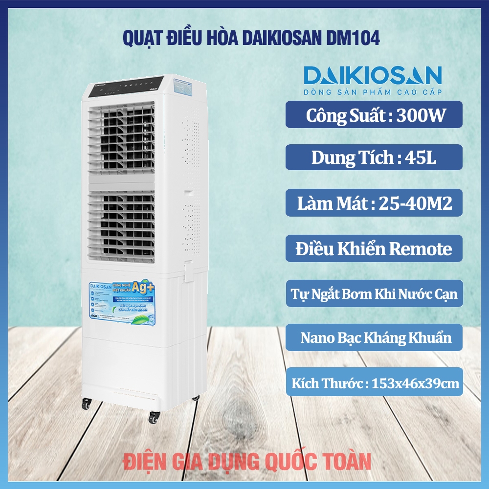 Quạt điều hoà, hơi nước Daikiosan DM104 trưng bày mới 99% | Shopee Việt Nam