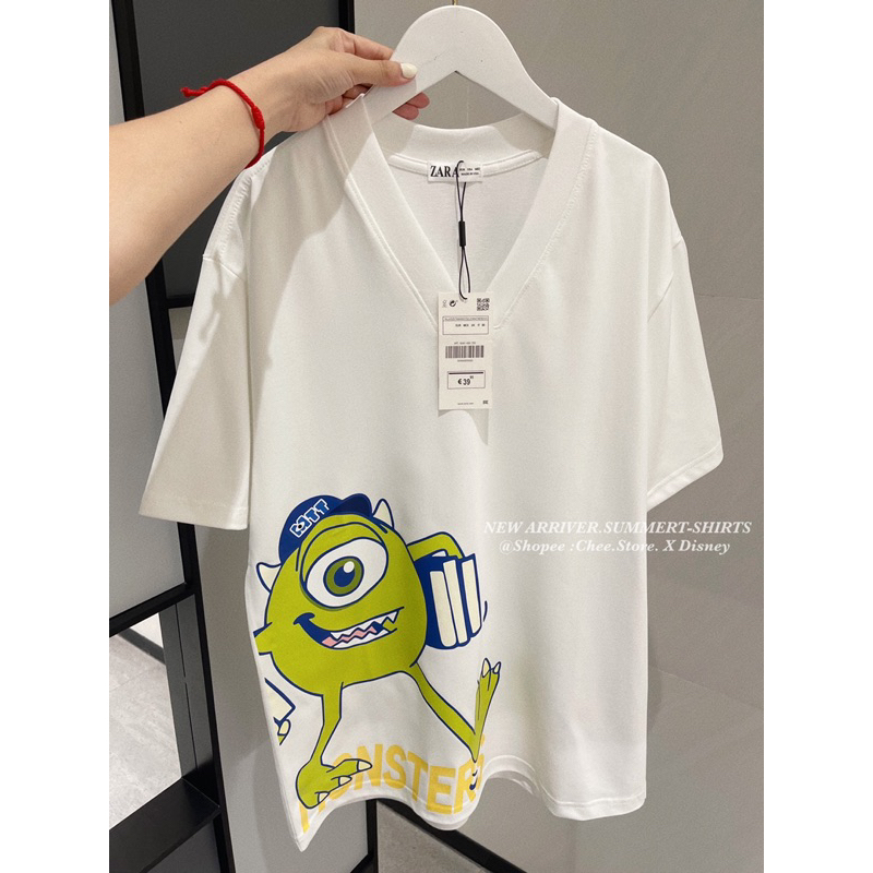 Áo phông zara monster ảnh thật shop chụp | Shopee Việt Nam