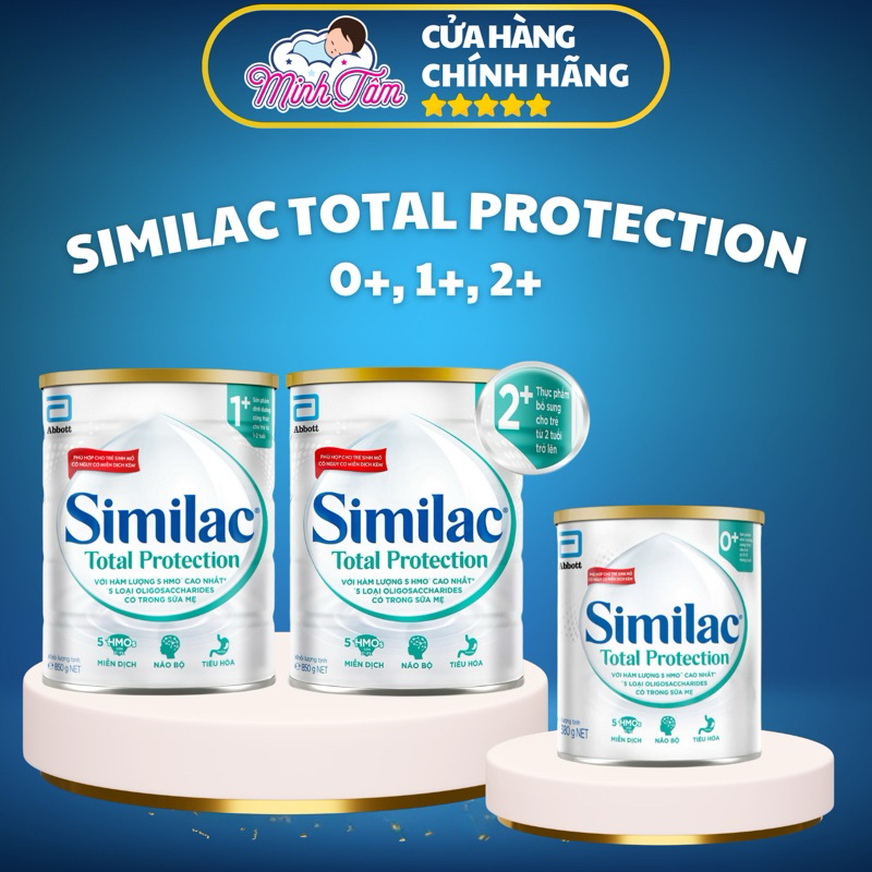 Sữa bột Similac Total Protection 0+ (380g), 1+ ,2+ (850g) | Shopee Việt Nam