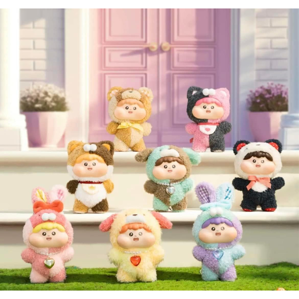 Meatball: Fluffy Meatball Plush Doll (Blind box móc khóa set 8 hộp ...