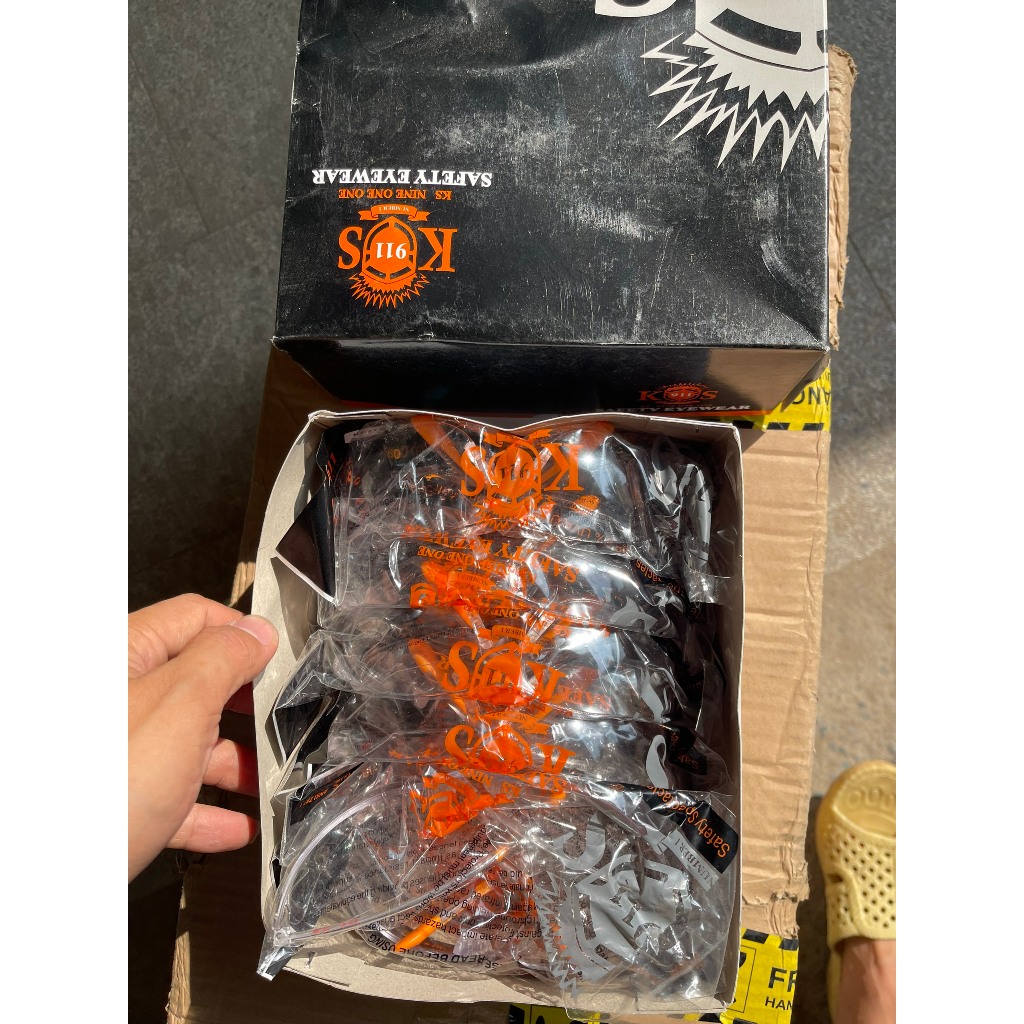 Kính bảo hộ KY 211, KY 2222 - Kính bảo hộ King's Chất liệu polycacbonate - Chống tia UV : 99,9% ...