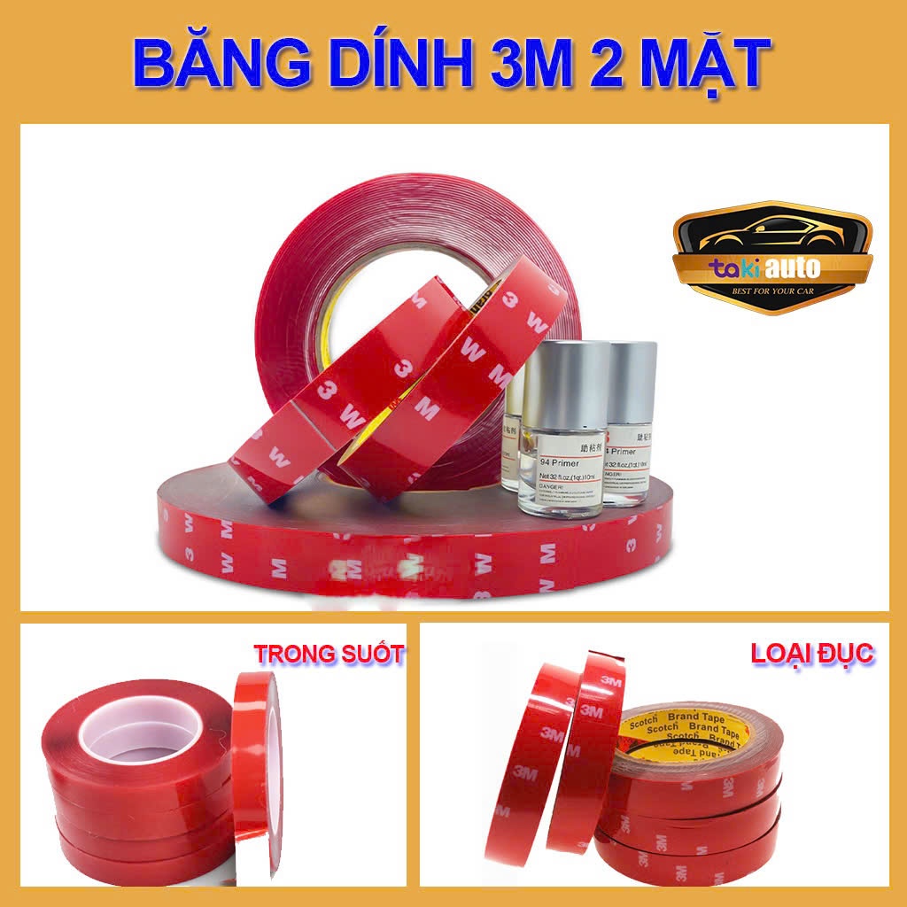 Băng keo hai mặt siêu dính, băng dính 2 mặt siêu dính 3m, keo 3m bản ...