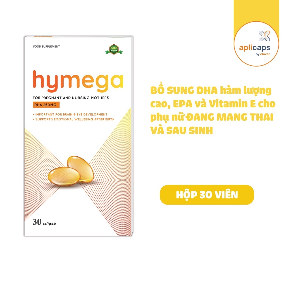 Viên uống bổ sung DHA hàm lượng cao tinh khiết, EPA, vitamin E Aplicaps ...
