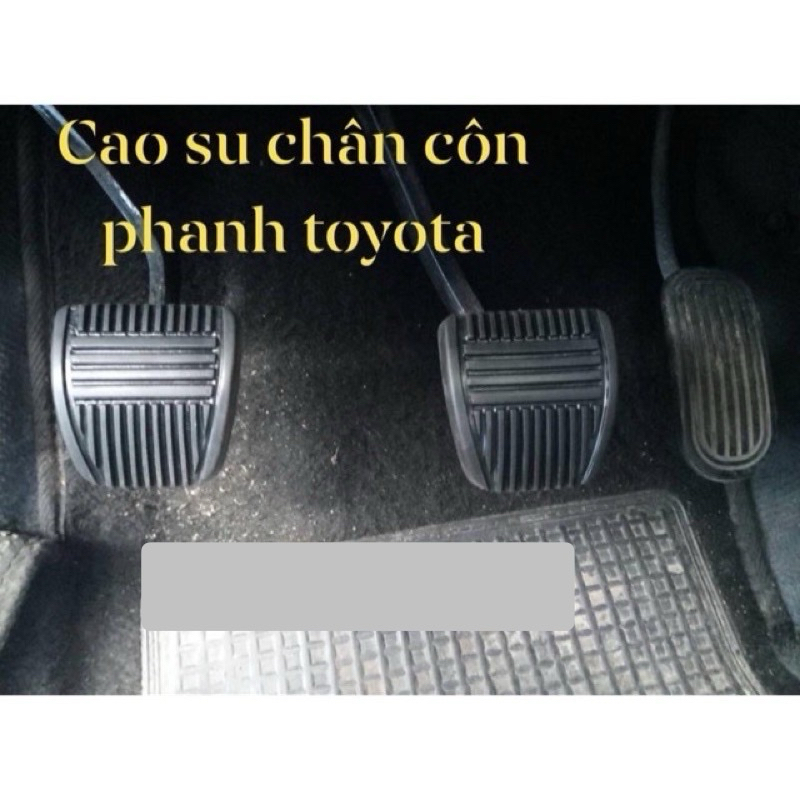 đệm cao su chân côn phanh toyota INNOVA, HILUX, FORTUNER, camry zace ...