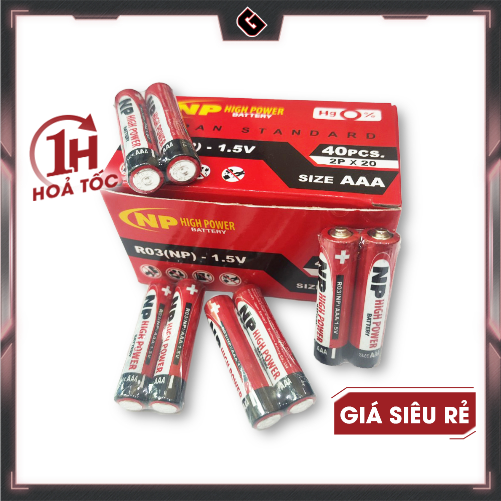 Pin National Power AAA (R03) Carbon Zinc - Hàng Chính Hãng | Shopee ...