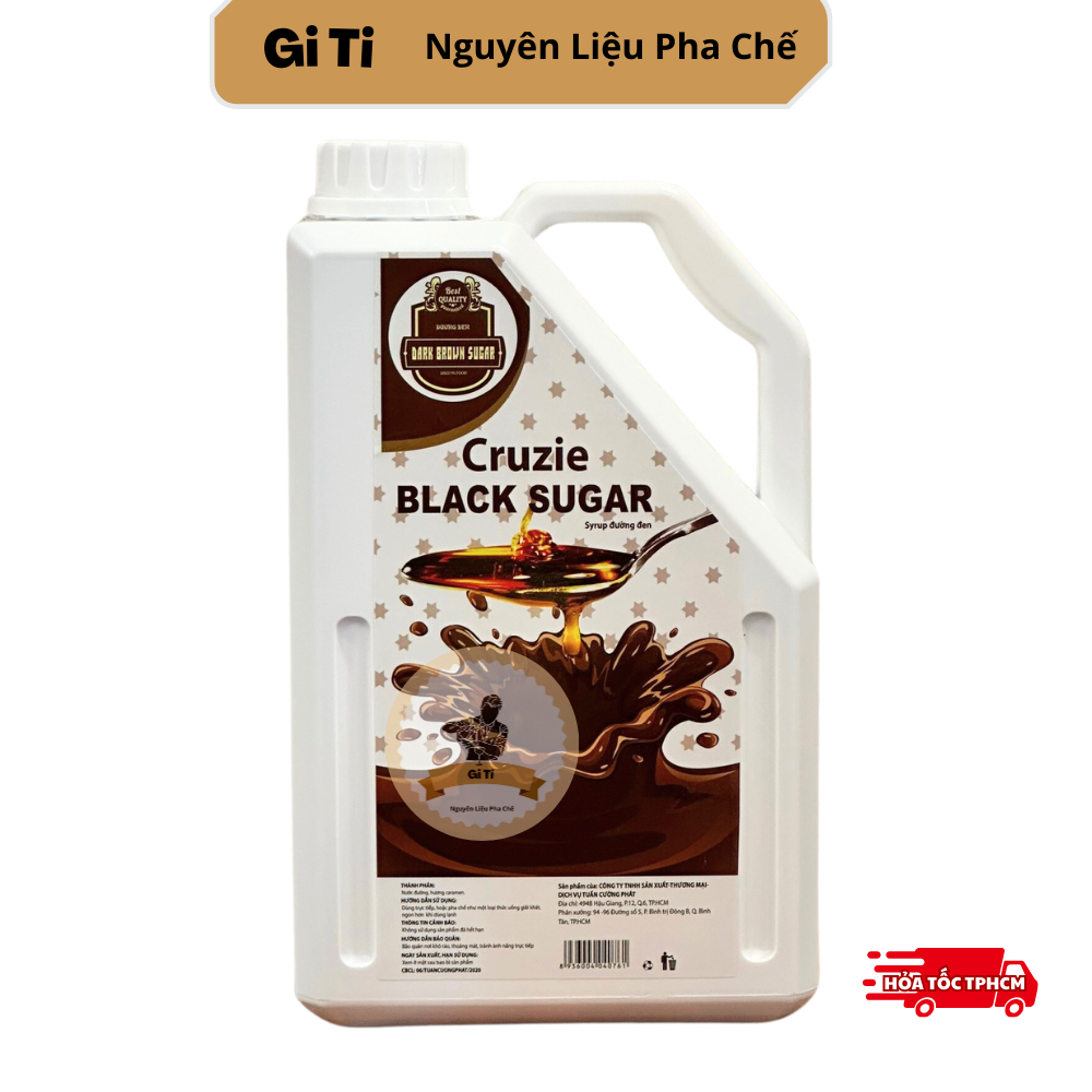 Siro | Syrup Đường Đen Hàn Quốc TCP Black Sugar Can 2.5kg | Shopee Việt Nam