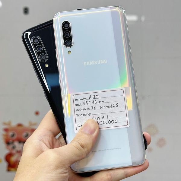 ĐT SS Galaxy A90 5G Zin all - Màn lớn 6,7" đẹp, FullHD+, Pin 4500mAh, chip Snapdragon 855 - BH 3 ...