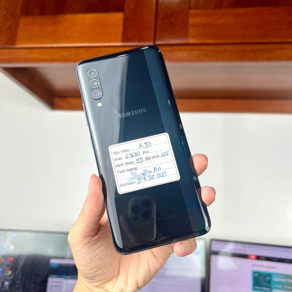 ĐT SS Galaxy A90 5G Zin all - Màn lớn 6,7" đẹp, FullHD+, Pin 4500mAh, chip Snapdragon 855 - BH 3 ...