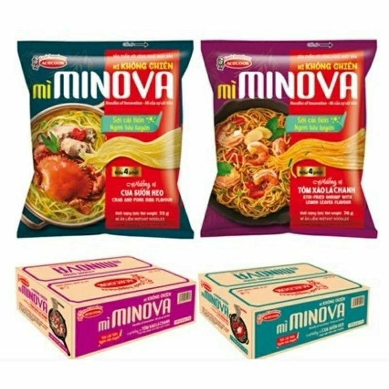 Thùng 24 gói mì Minova Acecook | Shopee Việt Nam