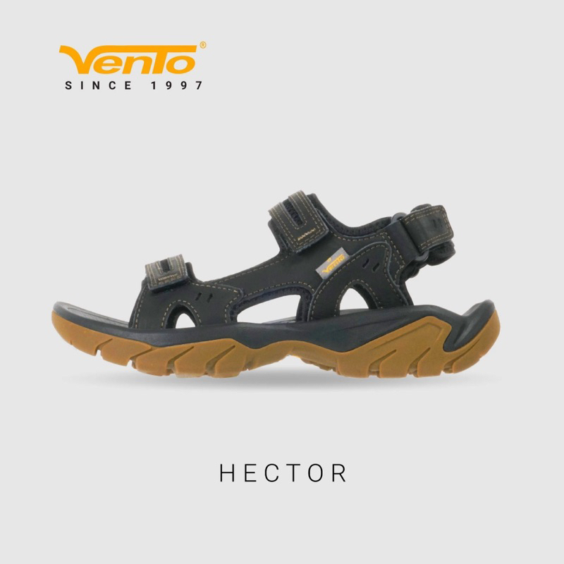 Sandal Vento nam HECTOR SD11008 xăng đan nam quai da đế cao su | Shopee ...