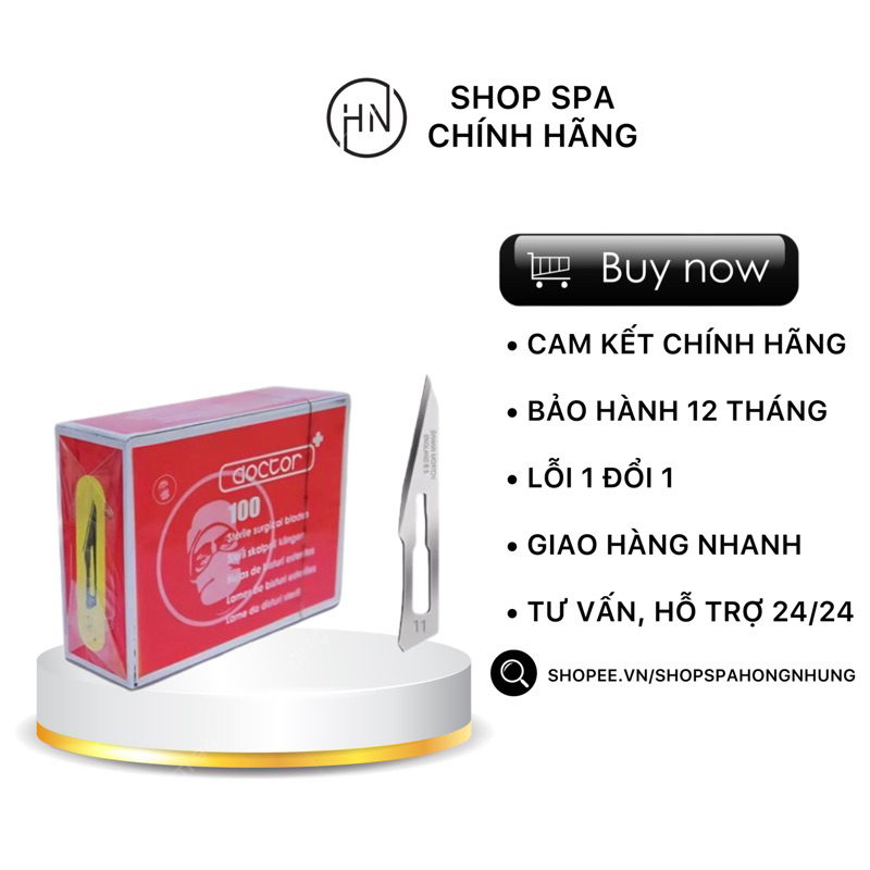 Dao Số 11, Hộp Dao Mổ DOCTOR số 11 Chính Hãng Hộp 100 Cái | Shopee Việt Nam