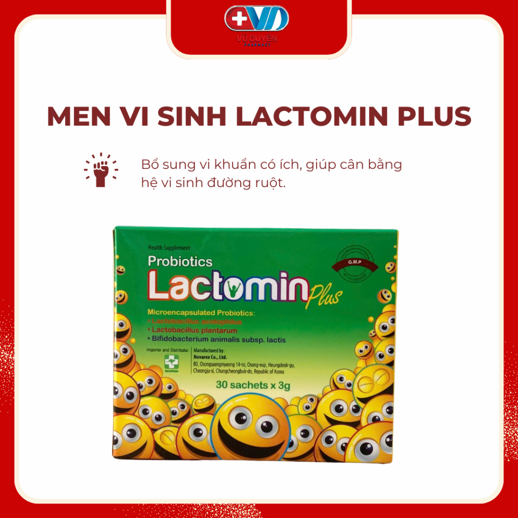 MEN VI SINH LACTOMIN PLUS | Shopee Việt Nam