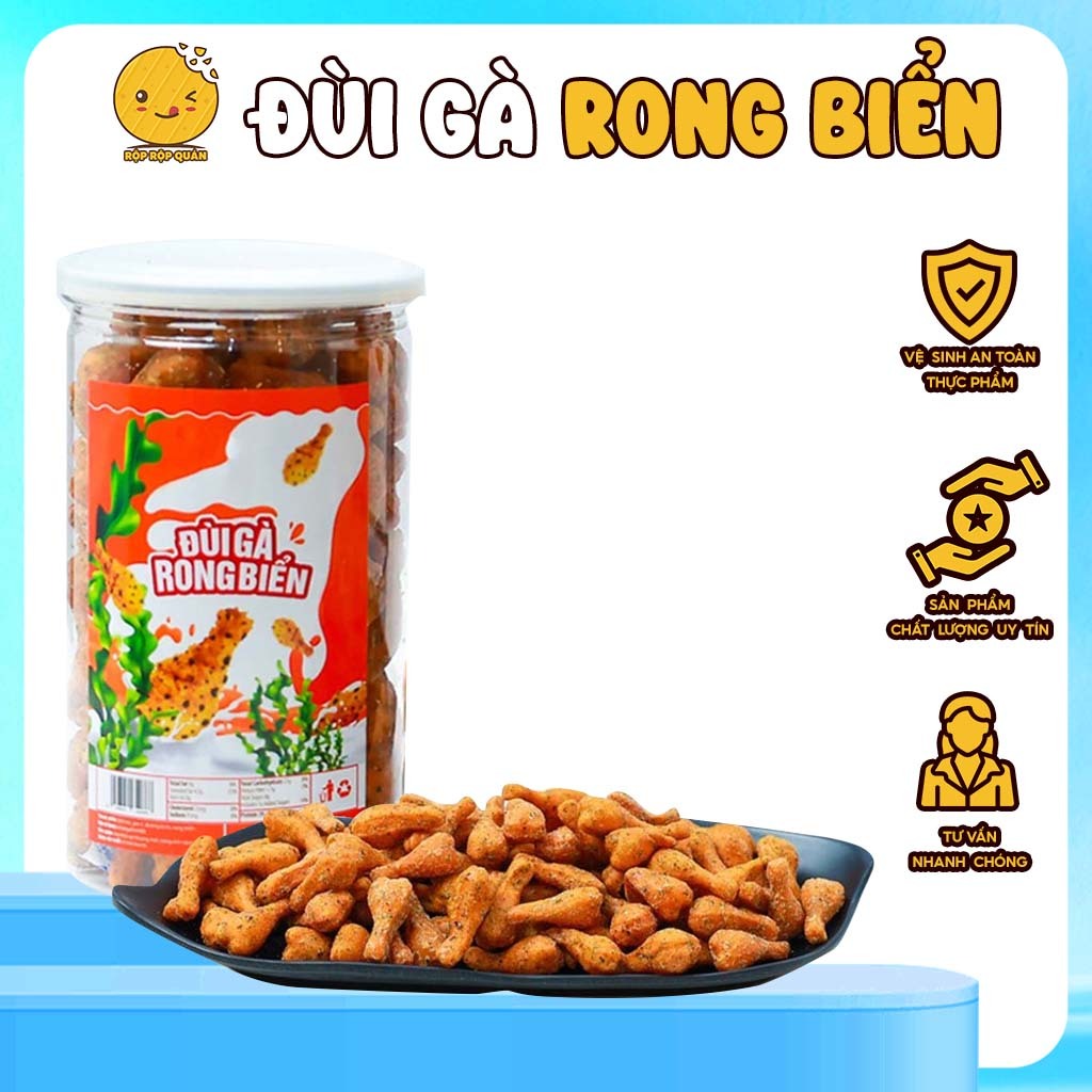Đùi gà rong biển ăn cùng bà tuyết thơm ngon đậm vị đồ ăn Sài Gòn vừa ...
