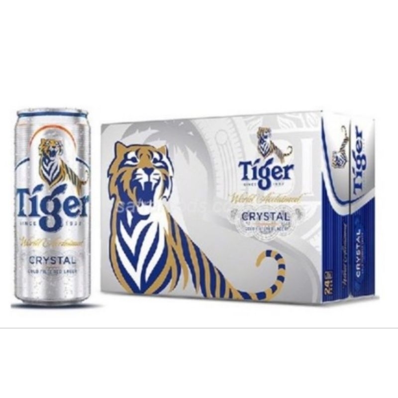 Thùng 24 lon tiger Crystal 330ml | Shopee Việt Nam