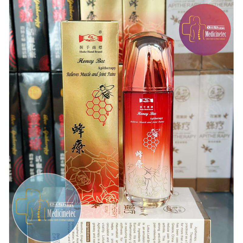 [Singapore] DẦU NỌC ONG SHAKE HAND BRAND HONEY BEE APITHERAPY 120ML NỘI ...