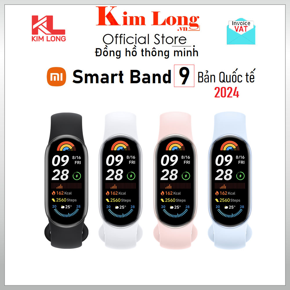 Miband 9 / 8 - Vòng đeo tay thông minh Xiaomi Smart Band 9 / 8 Bản quốc ...
