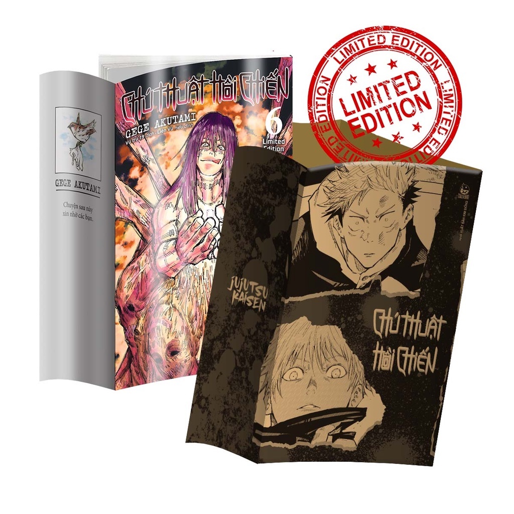 Jujutsu Kaisen - Chú thuật hồi chiến - JJK - 6 limited | Shopee Việt Nam