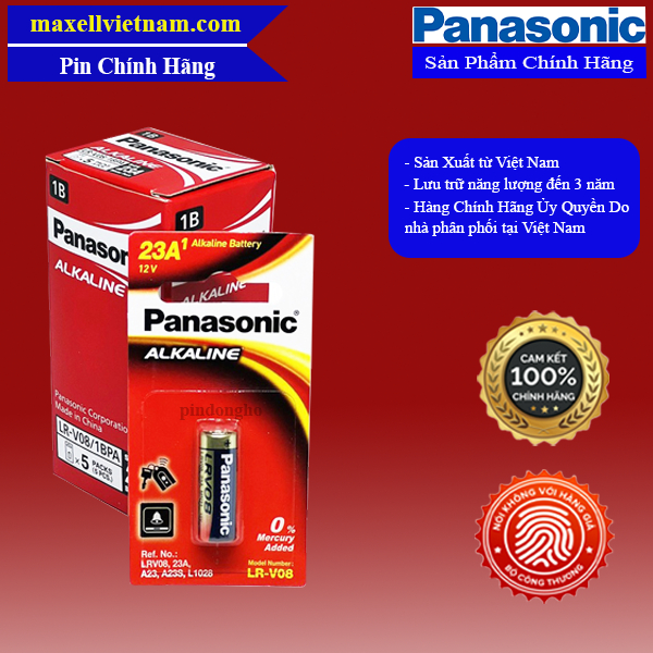 [Giao Hỏa Tốc 2H] 1 Hộp Pin A23 12V Panasonic dùng cho remote cửa cuốn , oto... | Shopee Việt Nam