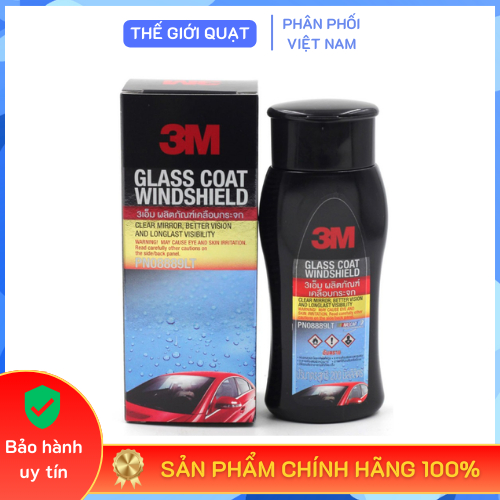 [HỎA TỐC] Dung dịch chống bám nước kính xe 3M Glass Coat Windshield 3M ...