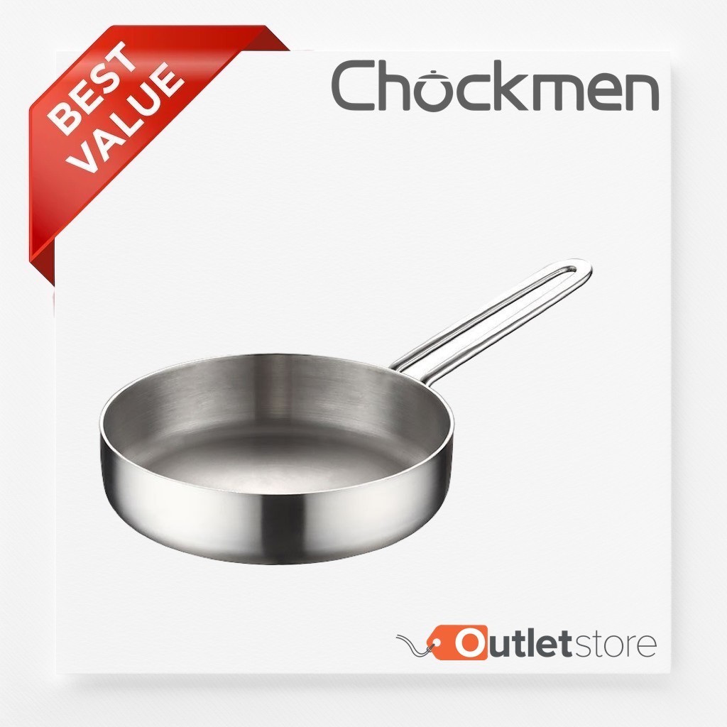 Chảo KINSGEM by Chockmen Inox 18/10 Size 16-20Cm Chảo Mini Chảo Chiên Chảo Rán Chảo Xào Dùng Từ ...