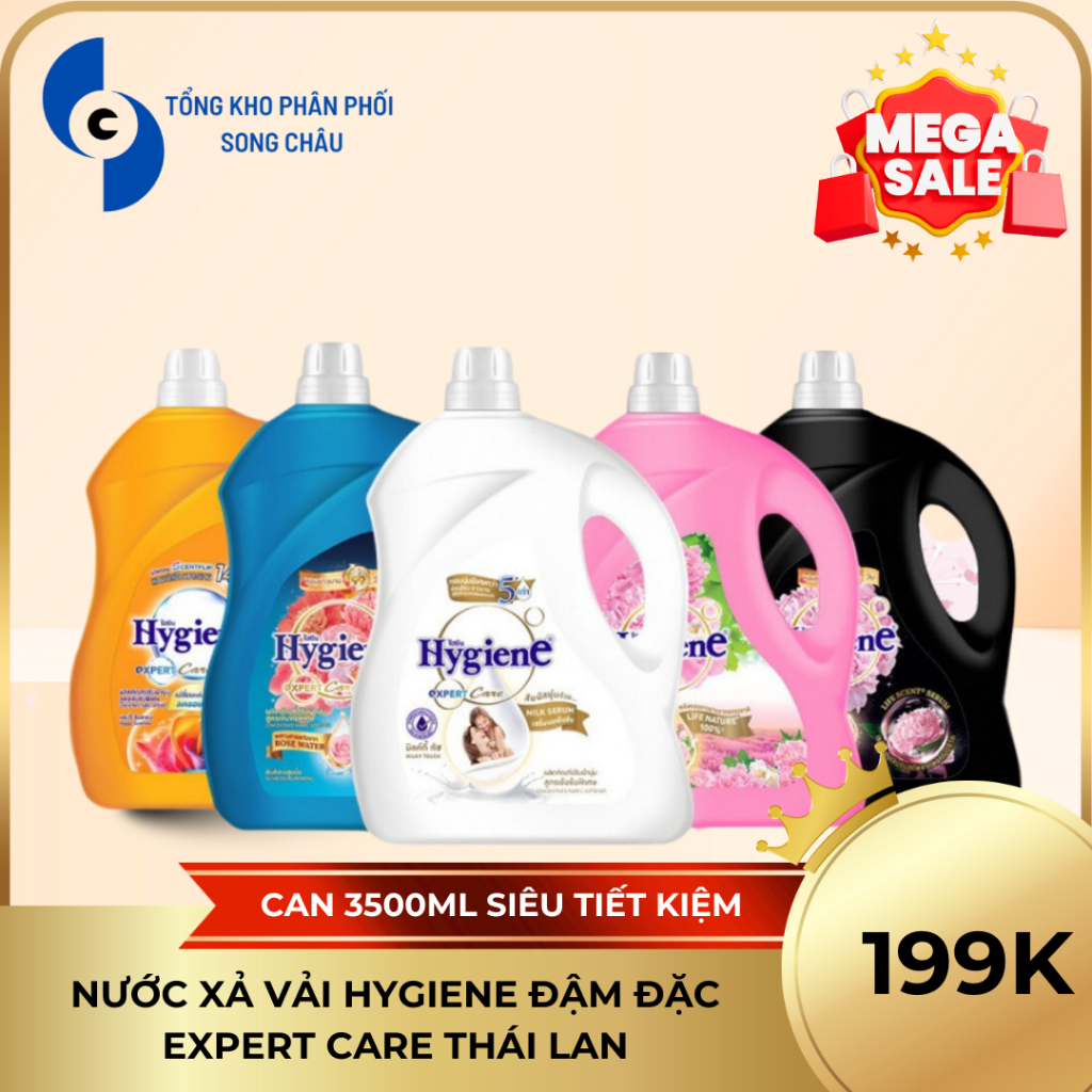 Nước Xả Vải Hygiene Đậm Đặc Expert Care Thái Lan Chính Hãng Can 3300ml Siêu Tiết Kiệm | Shopee ...