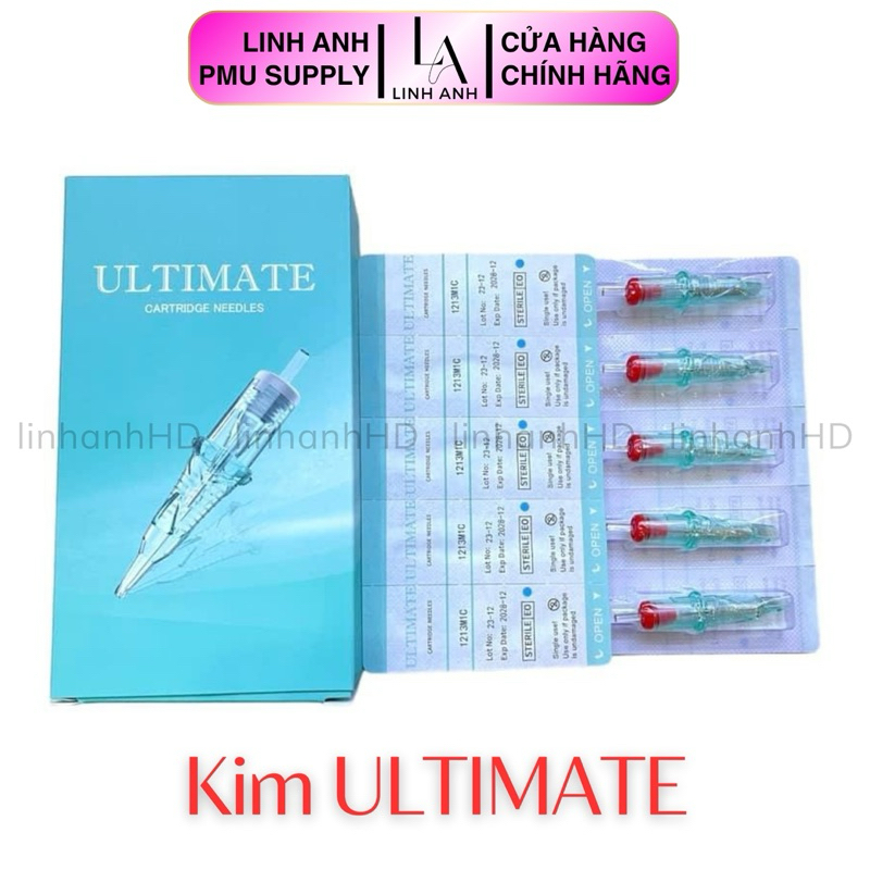 Kim Pen Xanh ULTIMATE MASTER VIP Siêu Bén Ghim Mực Phun Xăm Bong Đậm | Shopee Việt Nam