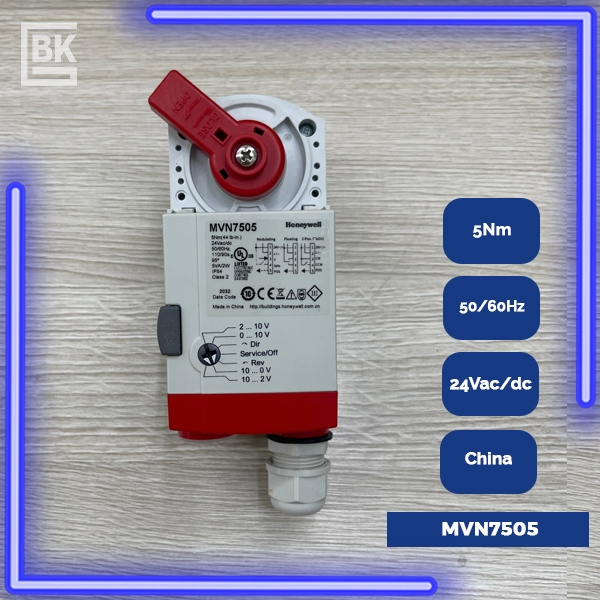 Bộ dẫn động van bi dùng trong hệ thống lạnh, honeywell, MVN7505 | Shopee Việt Nam