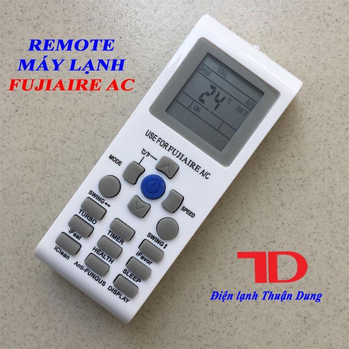 Remote máy lạnh, điều khiển dành cho máy lạnh FUJIAIRE AC | Shopee Việt Nam