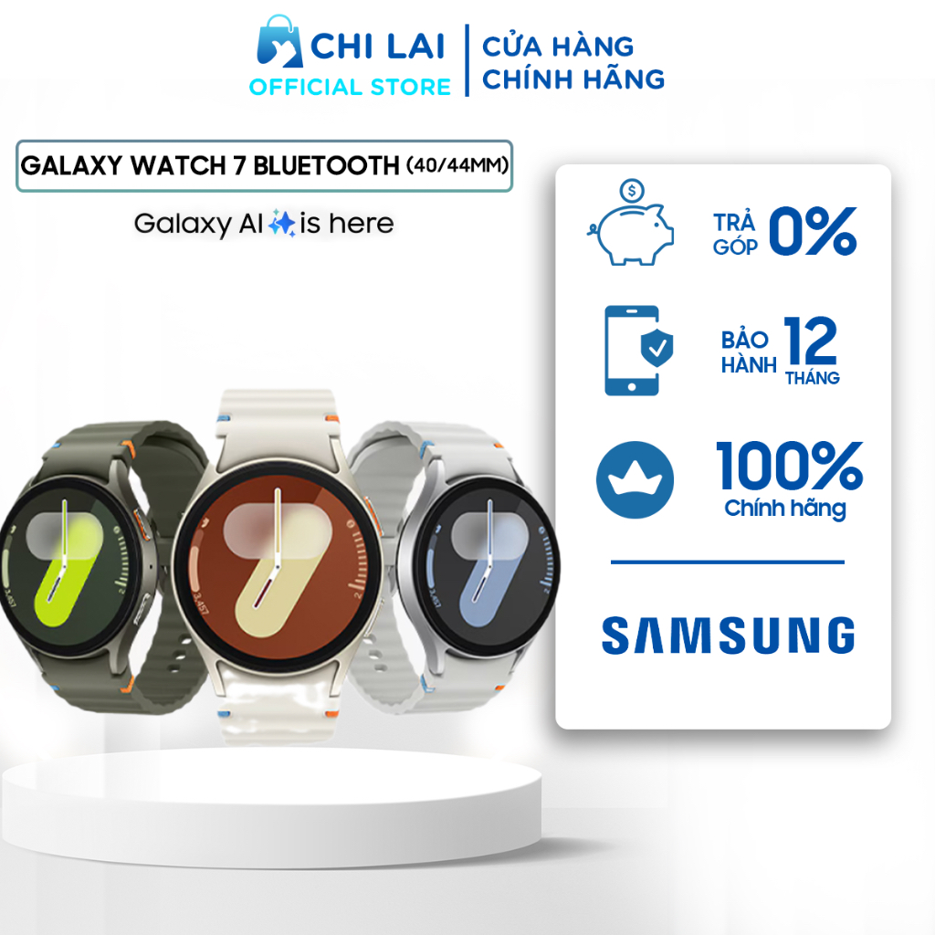 Đồng hồ thông minh Samsung Galaxy Watch 7 Bluetooth , Galaxy AI, 40mm ...