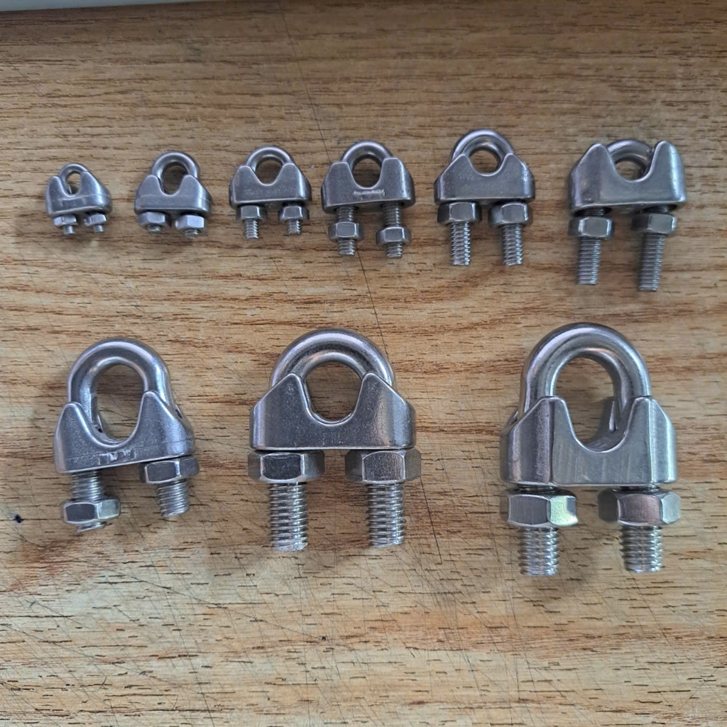Cóc khóa cáp Phi 2, 3, 4,5 [ 2mm, 3mm, 4mm, 5mm ] INOX 304 - Cáp Thép ...