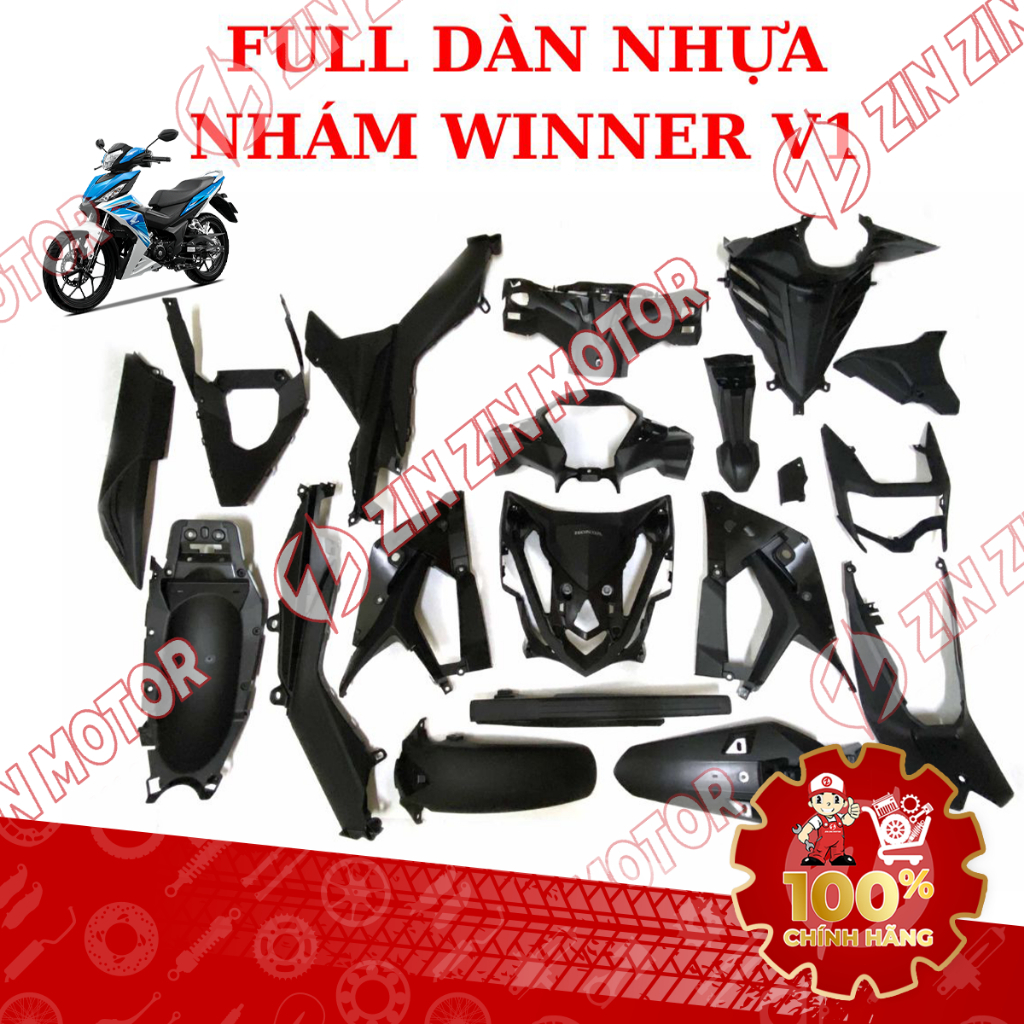 Dàn Áo Nhựa Nhám Winner V1, RS150 V1 V2 Chính Hãng - ZINZINMOTOR ...