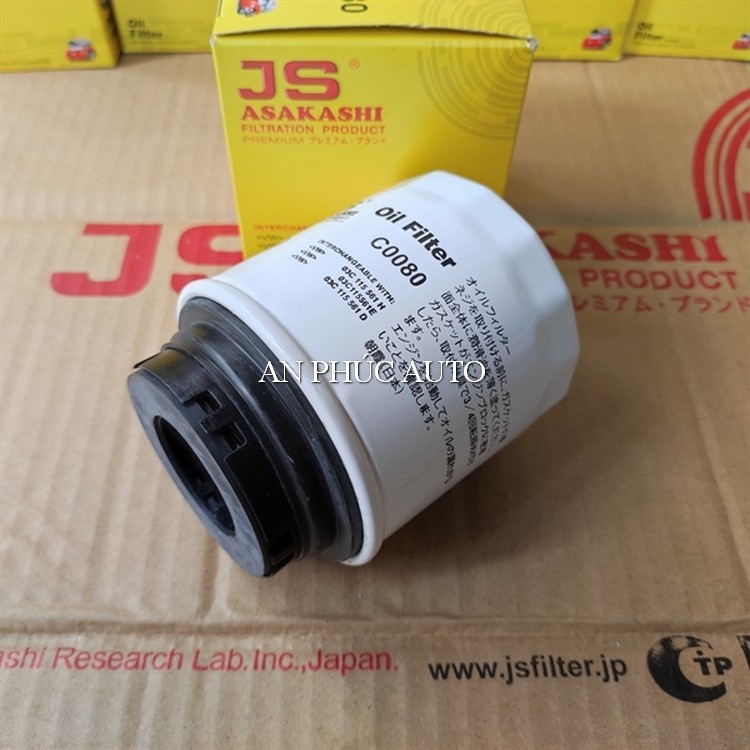 Lọc nhớt, Lọc dầu JS Asakashi Nhật Bản - C0080 dùng cho Volkswagen Polo ...
