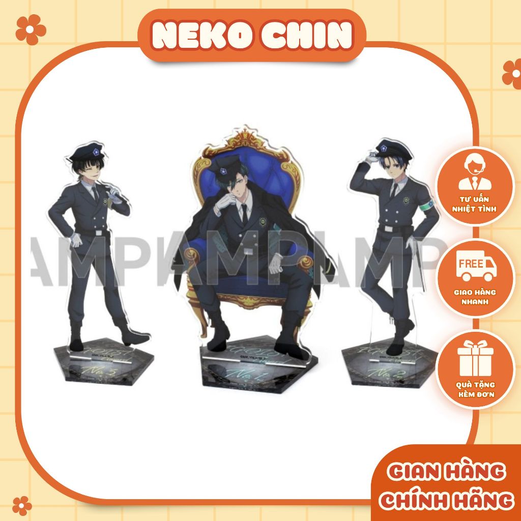 [TẶNG KÈM SLEEVES] Standee Bluelock quản ngục sự kiện Fukuoka | Shopee ...