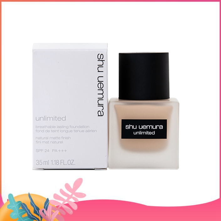 Kem Nền Shu Uemura Unlimited Breathable Lasting Foundation SPF 24 PA+++ 35ml | Shopee Việt Nam