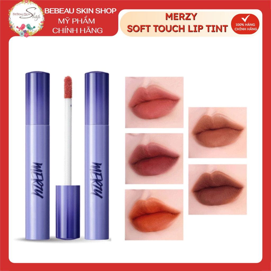 Son Kem Siêu Lì, Siêu Mịn Môi Hàn Quốc Merzy Soft Touch Lip Tint New Season 2 SL10 SL11 SL12 ...