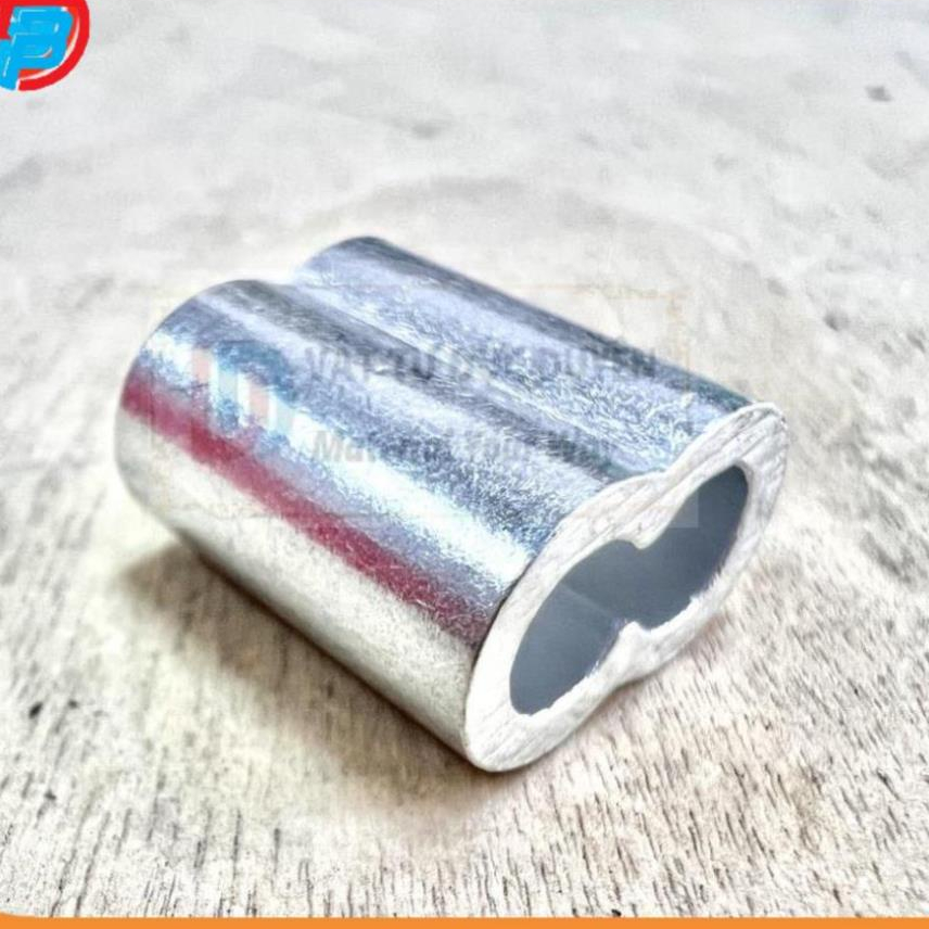 Đầu nhôm, cốt nhôm khóa dây cáp [ Phi 2mm ] CÁP THÉP Thái Bình Vina ...