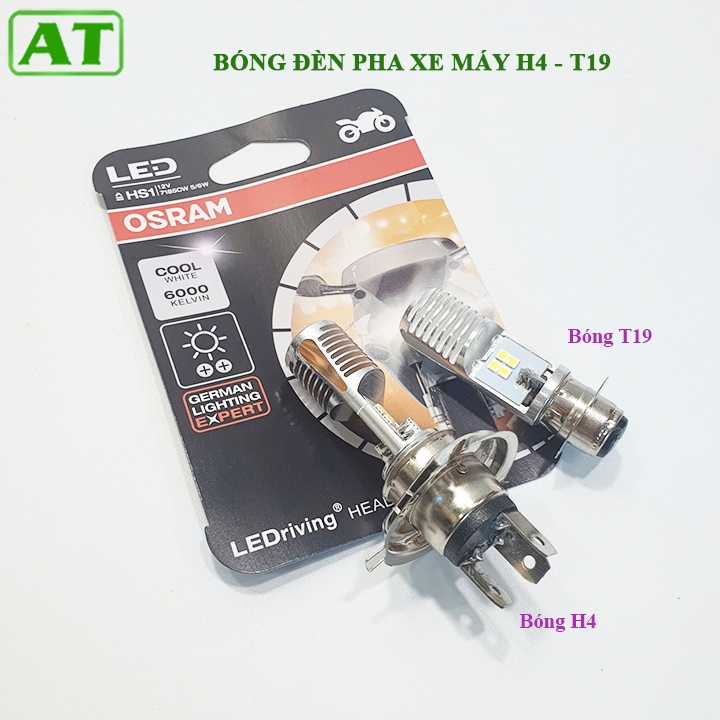 Bóng đèn pha xe máy Led H4 T19 Dream Wave Vision Lead Sirius | Shopee Việt Nam