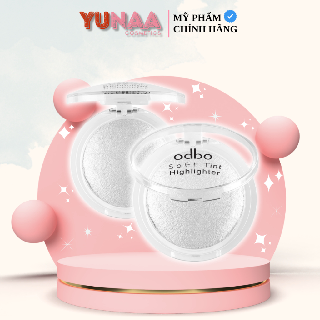 [Y268] Phấn Bắt Sáng / Highlight ODBO - Phấn Nhũ Sáng, Mịn, Ngọc Trai - ODBO Soft Tint ...