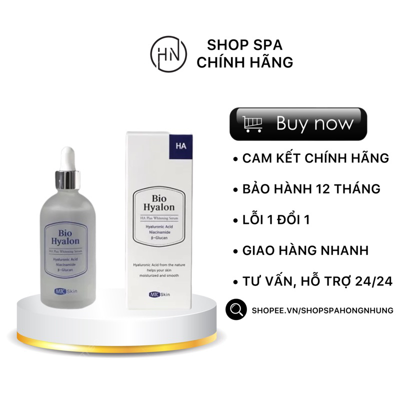 SERUM HA PLUS - SERUM (Bio-Hyalon) Cấp Ẩm, Trắng Sáng Da Chuẩn Hàn Quốc ...