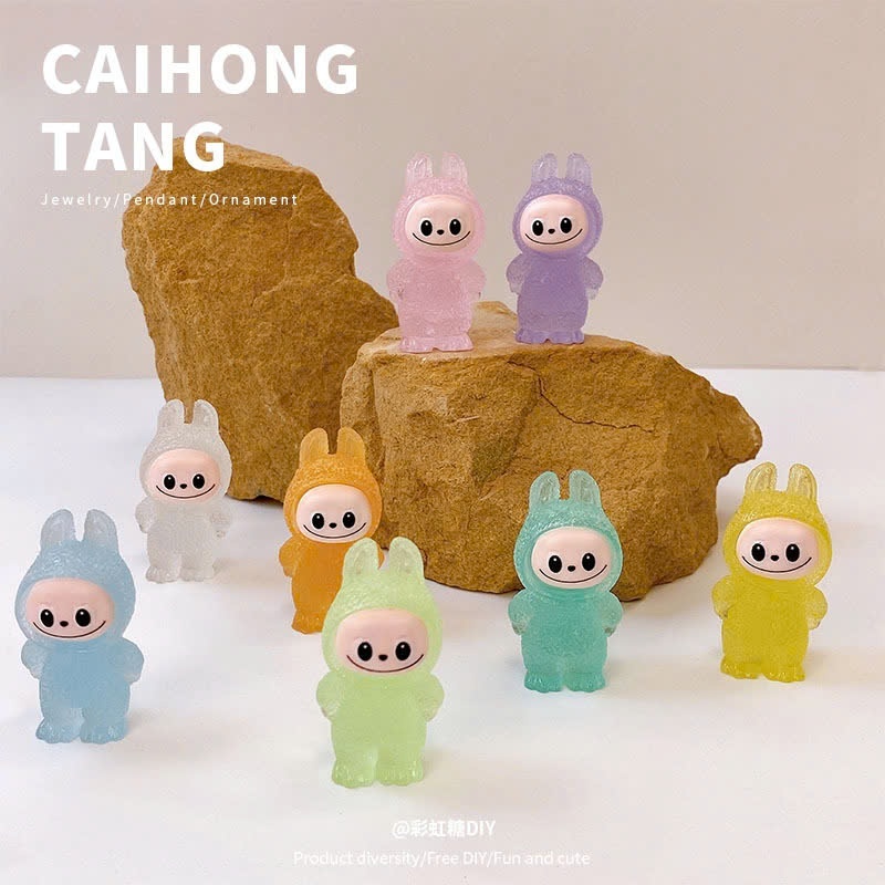 ( Ngẫu nhiên ) Túi Mù Labubu Phát Sáng Nhiều Màu Dễ Thương | Shopee ...